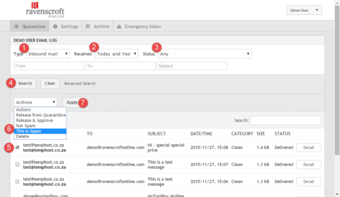 ProofPoint Essentials (PPE) - Usage guide | Ravenscroft Online